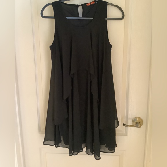 Love Tree | Tops | Love Tree Top Sheer Ruffled Effect Long Lined Size ...